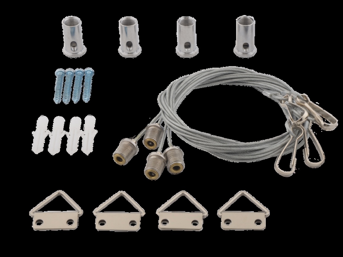 90003 - LASD LV Leduro LED Panel KIT3 LED Panel cable suspension